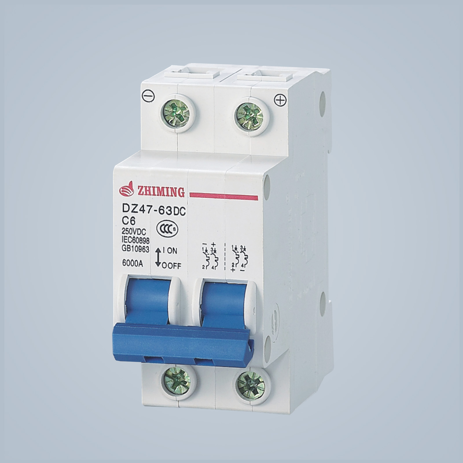 DZ47-63DCSeries AC/DC Miniature Circuit Breaker - ZHIMING GROUP CO., LTD.